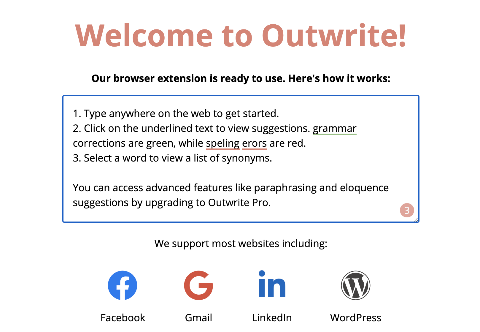 You can now access Outwrite on Edge